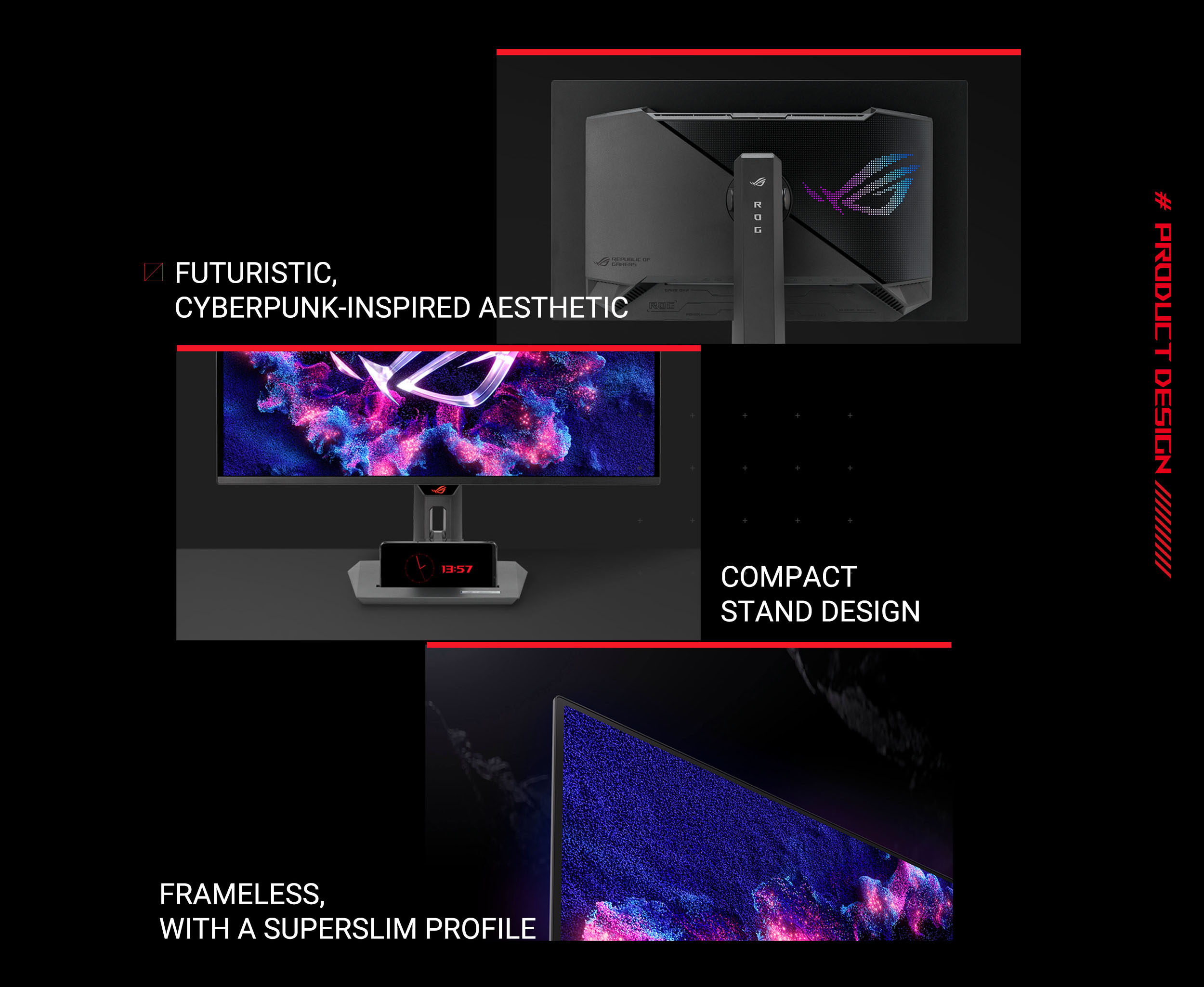 ASUS ROG Strix 27" 4K QD-OLED Gaming Monitor (XG27UCDMG) - 240Hz, 0.03ms, OLED Anti-Flicker 2.0 ...